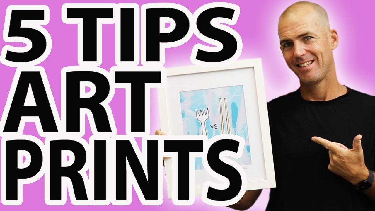 5 Tips to Make Art Prints -  How to Print Your Artwork The Easy Way