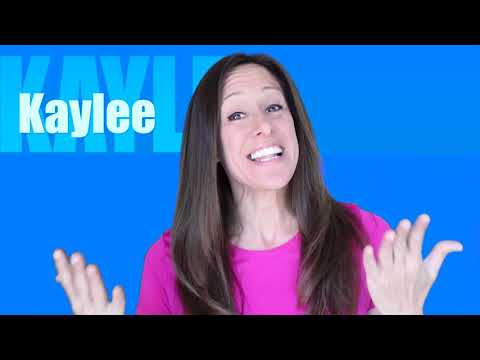 Learn to Spell KAYLEE Toddler Song | Learn to Talk with Patty Shukla