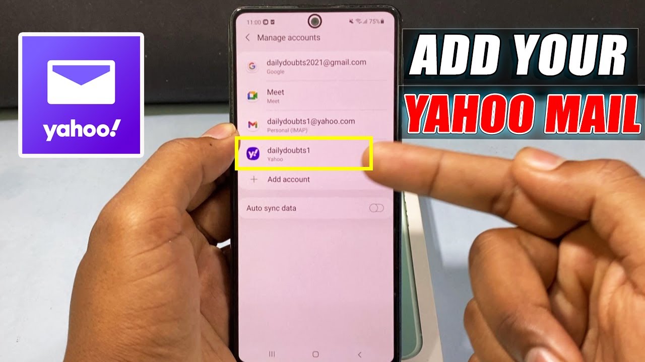 How to Add Yahoo Email to Android Phone?