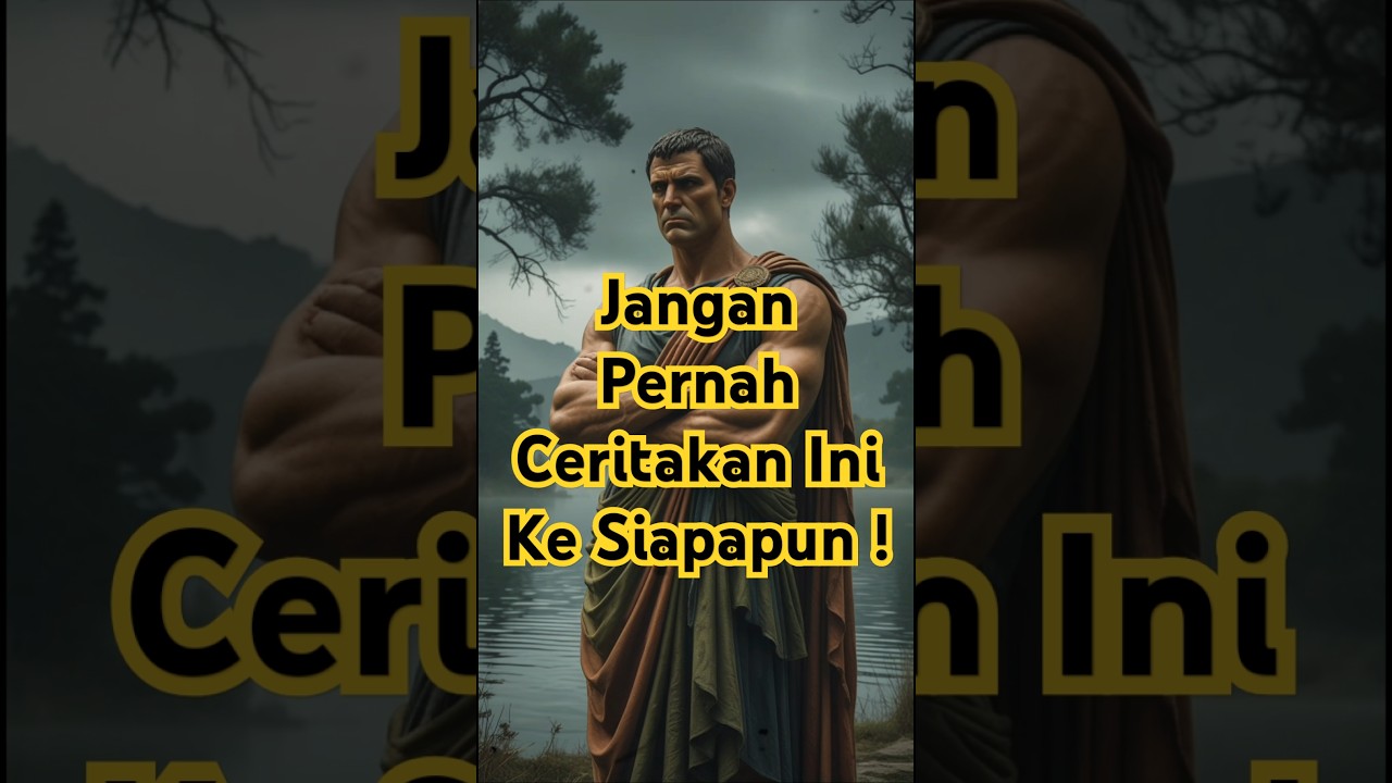 3 Hal yang Harus Kamu Rahasiakan Menurut Stoikisme! #stoikisme #motivation