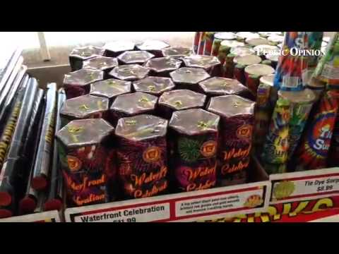 Fireworks for sale and decorations are out in Franklin County to prepare for the Fourth of July.
