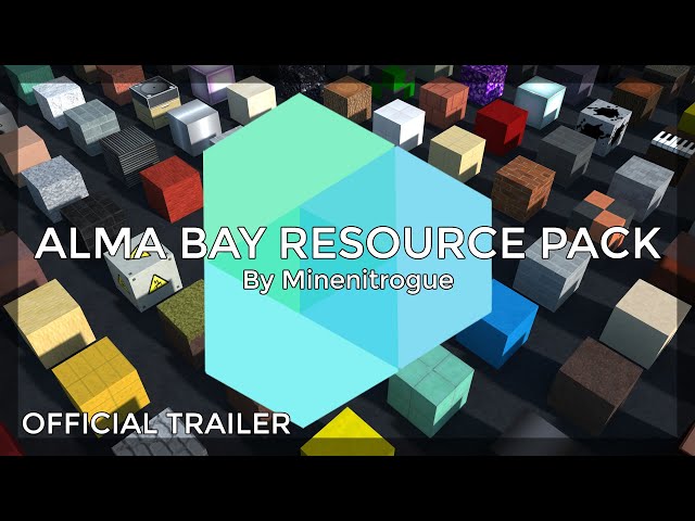 Alma Bay Official Resource Pack | Modern City Pack Minecraft Texture Pack