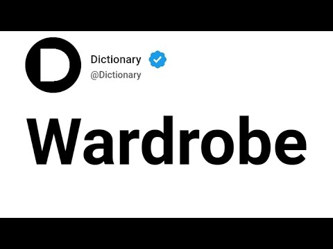Wardrobe Meaning In English