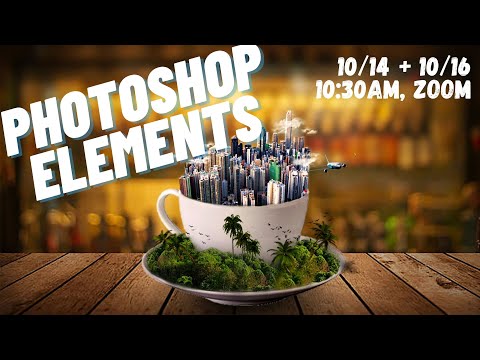 Photoshop Elements - Guided Basics class (promo video)