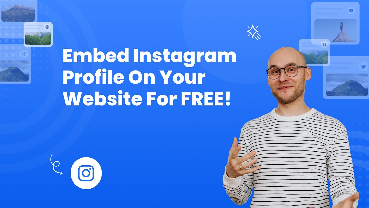 How to embed Instagram Profile on your website for FREE?