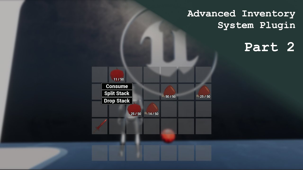 UE5 Tutorial | Advanced Inventory Plugin | Part 2 - Creating Widgets
