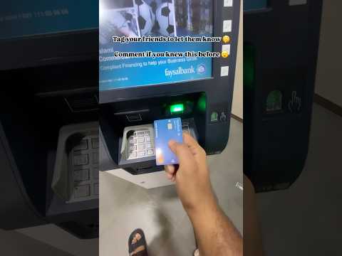 ATM Machine Hack We didn’t know ????