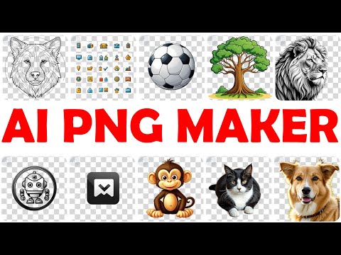 AI PNG Maker | Create any type of PNG file with No Background