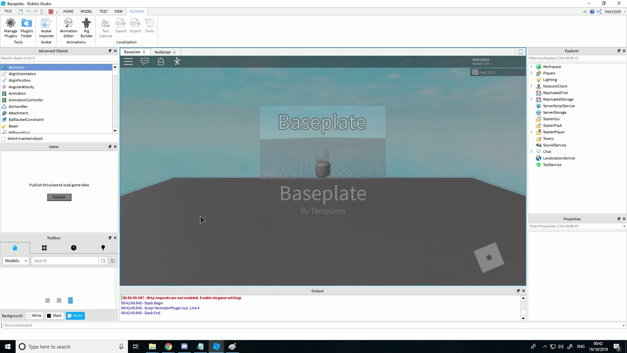 Intermediate Scripting - Rolling Mechanic