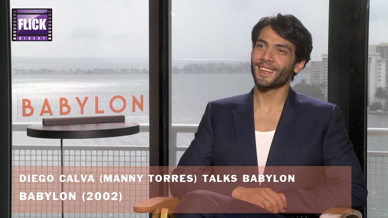 Diego Calva Talks About Working on Babylon | Babylon (2022)