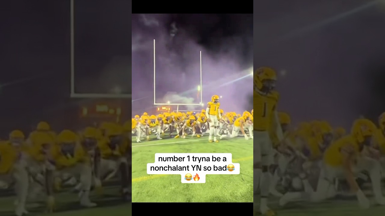 Trying to be Nonchalant… #highschoolfootball