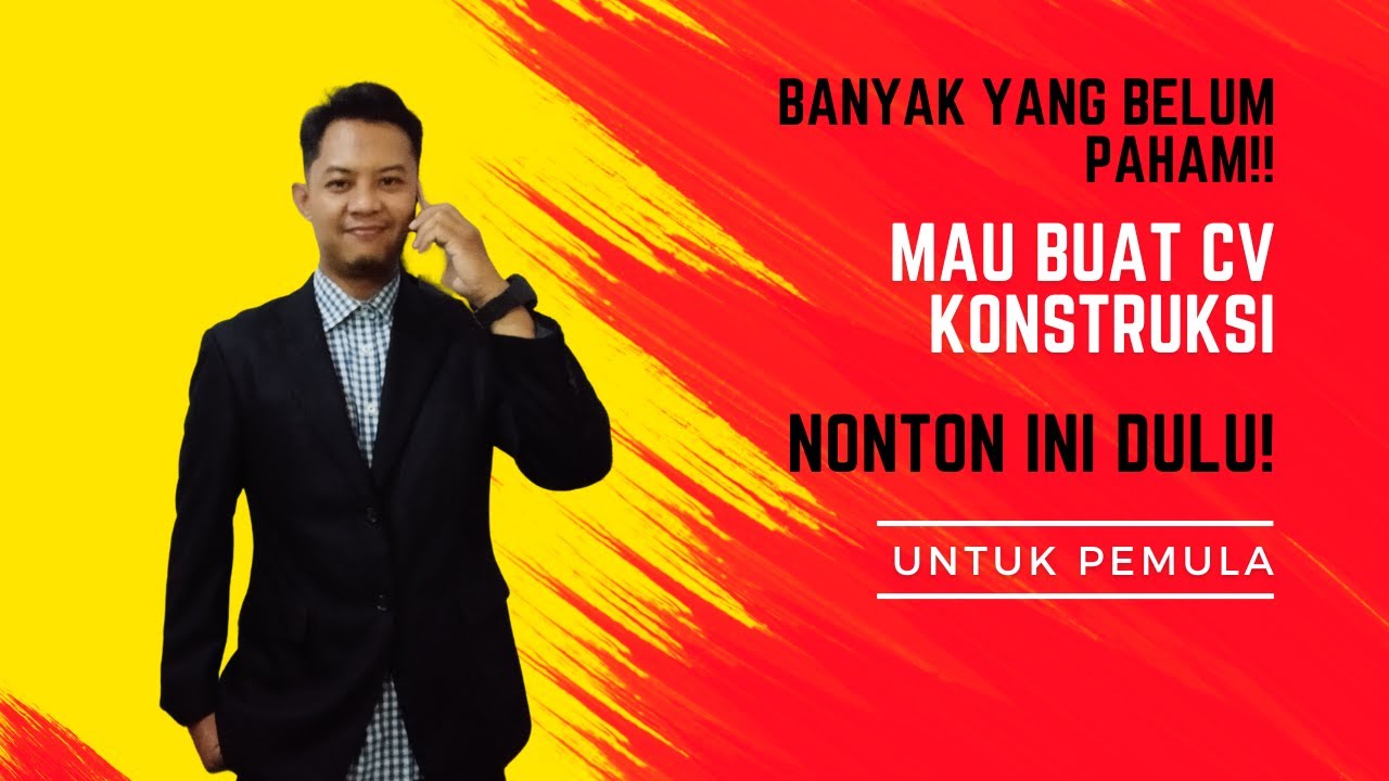 Cara Membuat CV Perusahaan Konstruksi