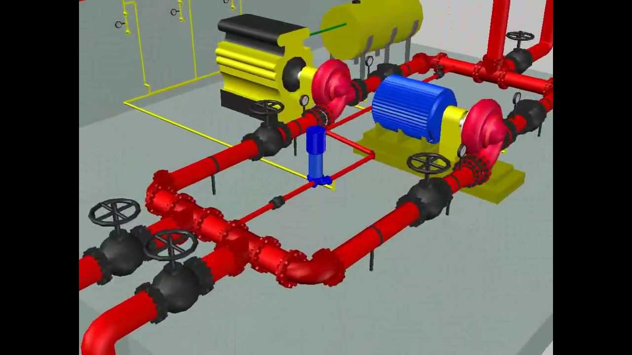 pumps room 3D