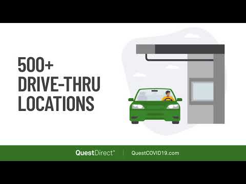 Quest COVID-19 Test with Drive-thru and At-home Options