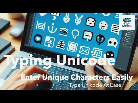 How to type unicode characters in Windows 10 | All about unicode | UTF-8 | UTF-16 | UTF-32
