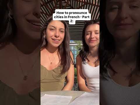 How to pronounce European cities in French language @EUHelpers #polandtravel