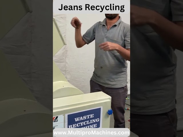 Recycling Machine - Garment Waste Clothes Recycling Machine ...