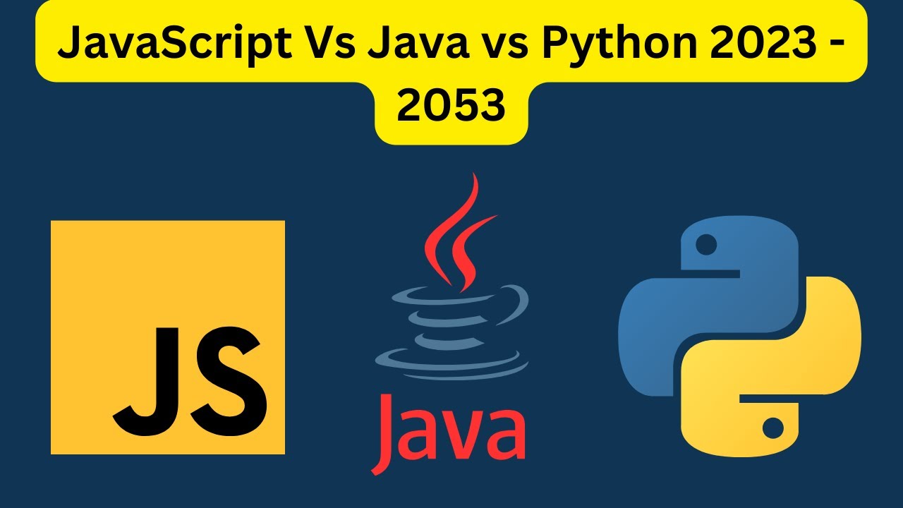 JavaScript vs. Java vs. Python - 2023 - 2053