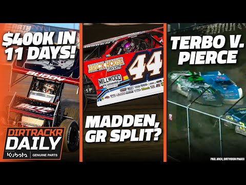 Buddy & Balog, a late model ride change, Pierce vs. Terbo... AGAIN