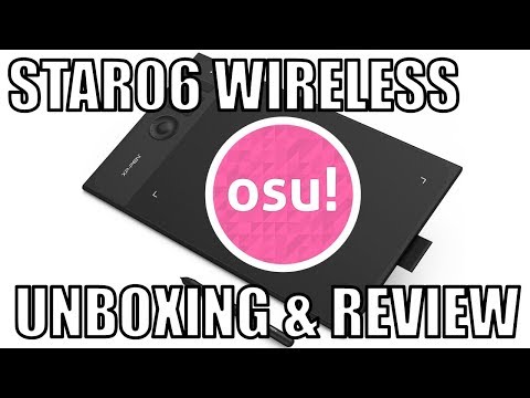 XP-PEN Star06 Wireless Tablet Unboxing and Review