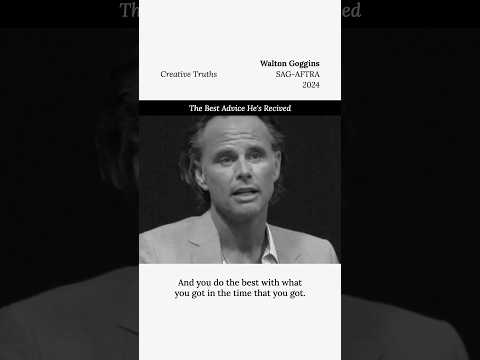 Walton Goggins on the Best Acting Advice Heβs Ever Received #acting