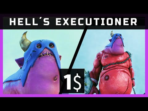 Download file Hell´s Executioner Warhammer 3D PRINT MODEL • 3D printing design ・ Cults