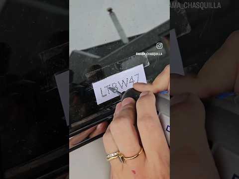 cómo grabar la patente en los vidrios y espejos del auto? aquí te muestro como lo hice con mi dremel