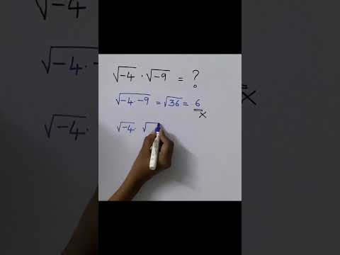 Multiplication of Square root of negative numbers