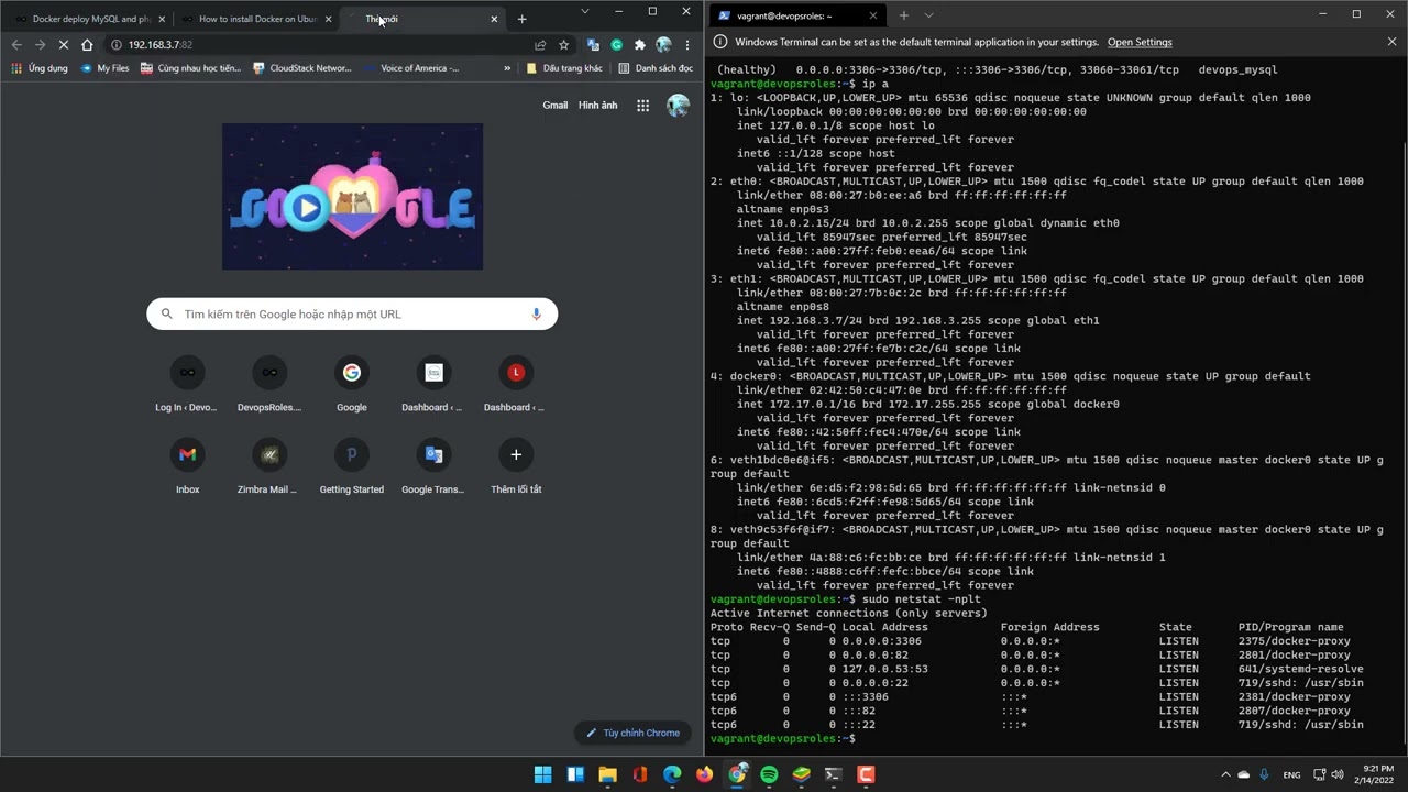 How to Docker deploy MySQL and phpMyAdmin