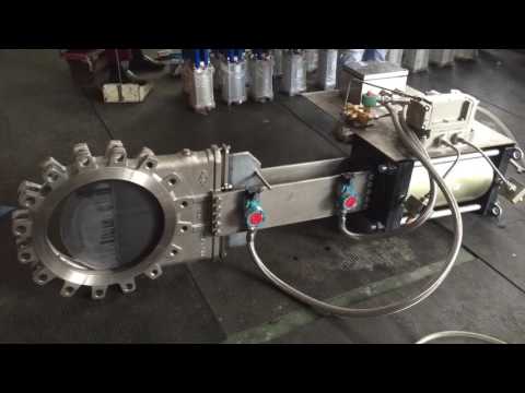 150 18 Knife gate valves Test