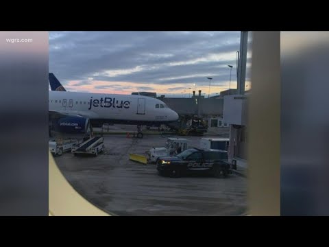JetBlue co-pilot taken off plane, NFTA official confirms he was legally drunk