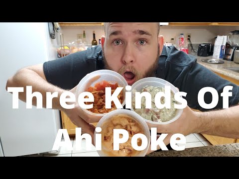HOW TO MAKE AHI POKE | THREE KINDS OF POKE | TRADITIONAL HAWAIIAN POKE BOWLS