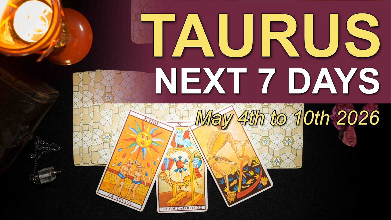 TAURUS Weekly Tarot ‘YOUR INTUITION KNOWS BEST!’ May 4 - May 10 2026 Intuitive Spiritual Guidance ✨