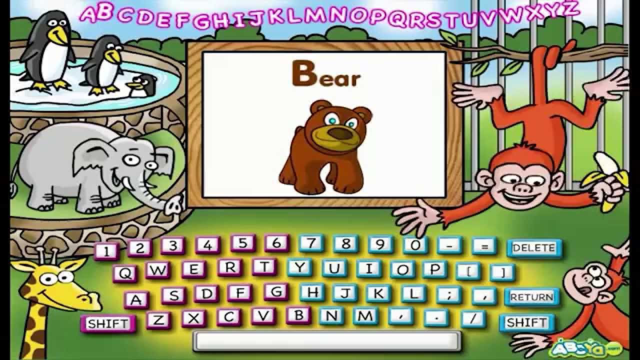 ABC KeyBoard Zoo Pre K Learning