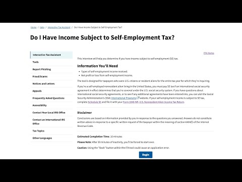 Do I have income subject to self-employment tax?