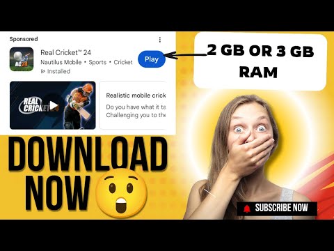 How to Download Real Cricket 24 on 2GB RAM Phones