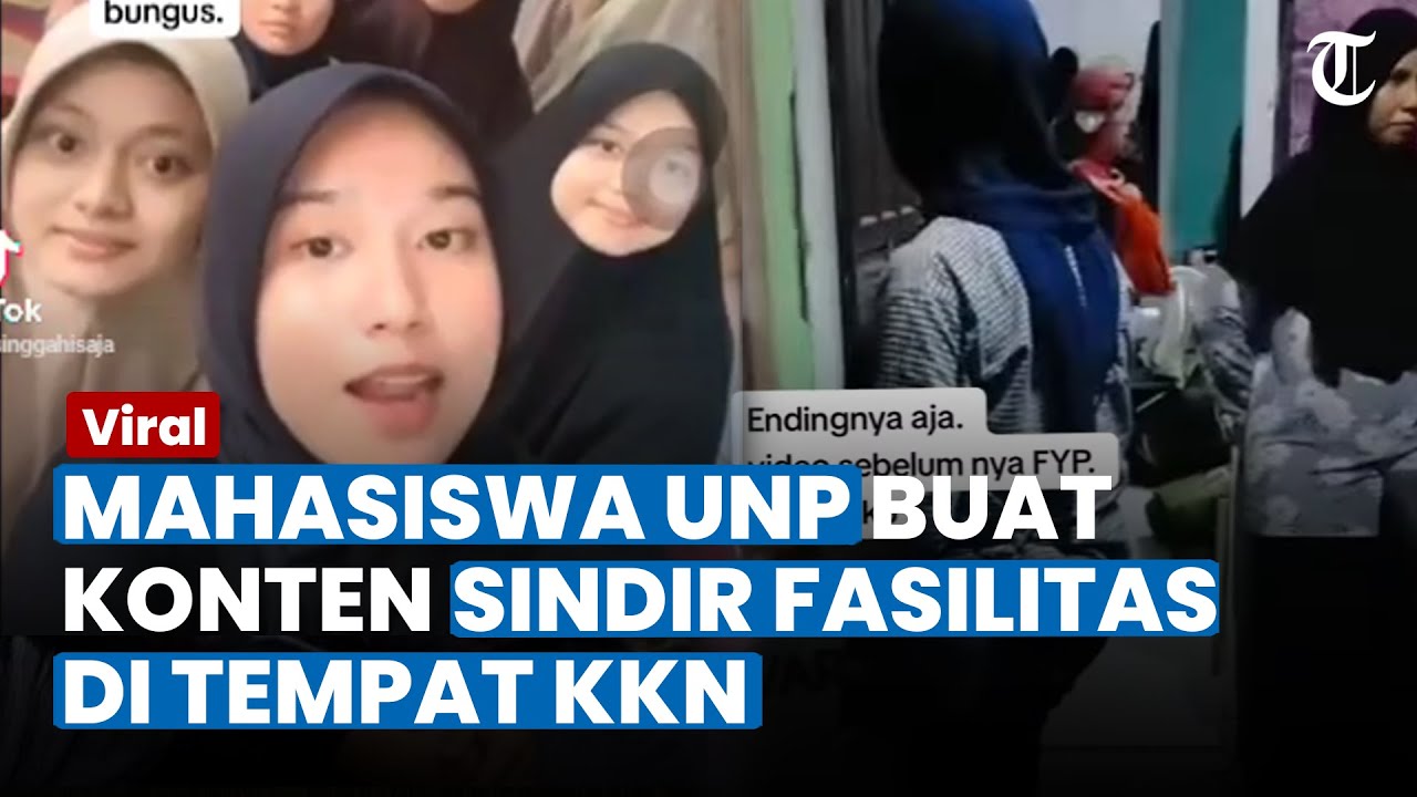 Tak Berkontribusi, Mahasiswa UNP Malah Buat Konten Sindir Fasilitas KKN, Endingnya Diusir Warga ...
