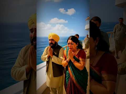 Army kid rescues tourists from sea ship #army #ship #ai
