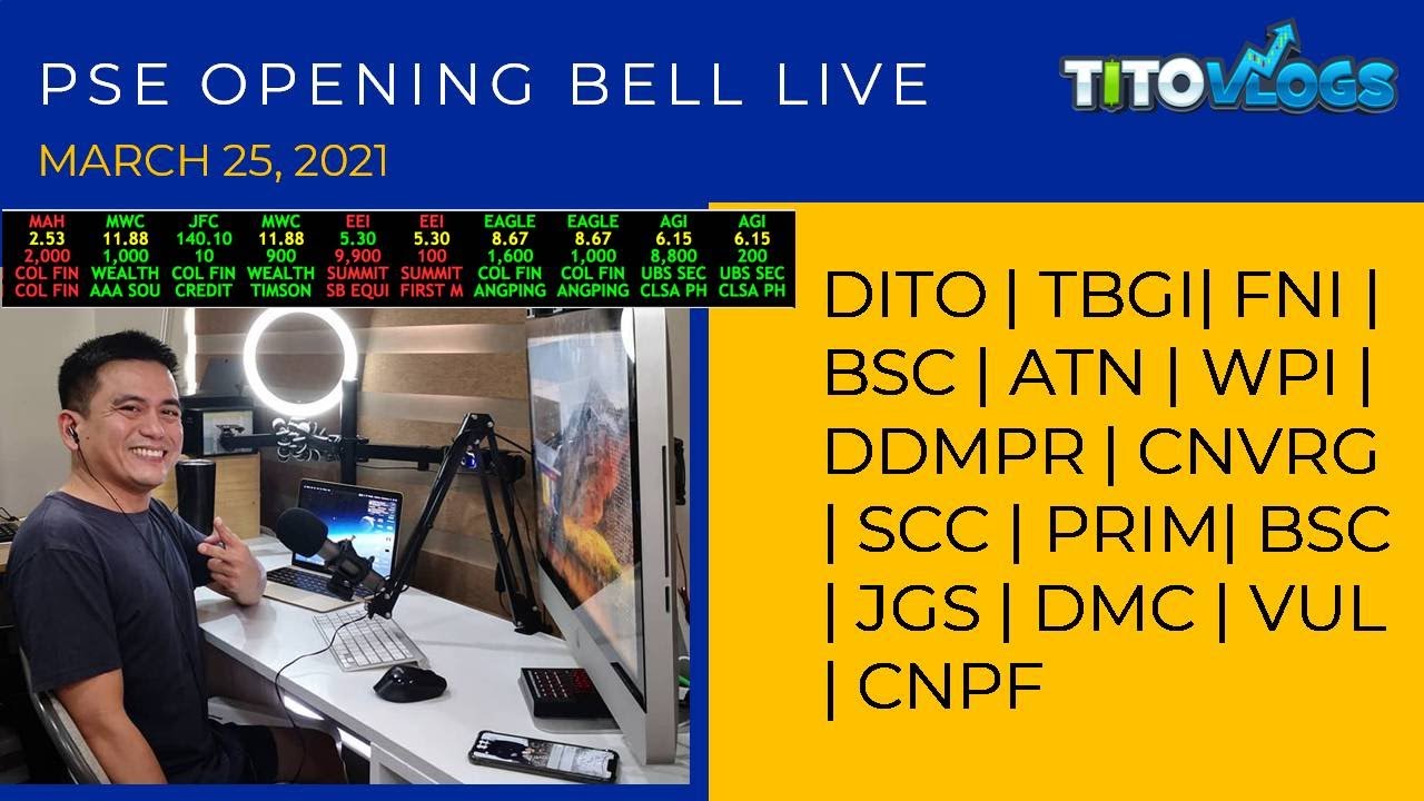 PSE OPENING BELL LIVE  |  MARCH 25 2021