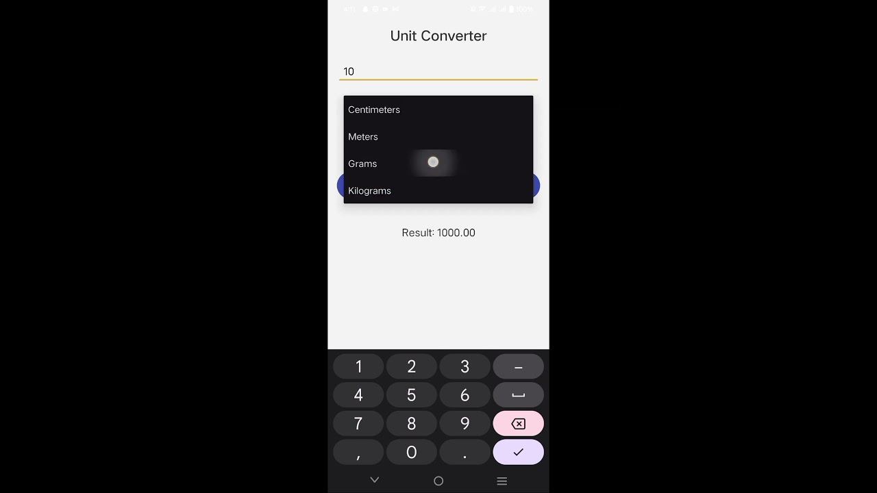 Unit Converter App | Simple App