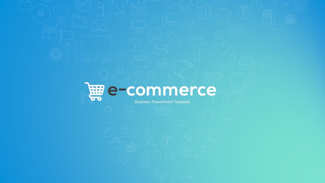 E Commerce PowerPoint Presentation Master