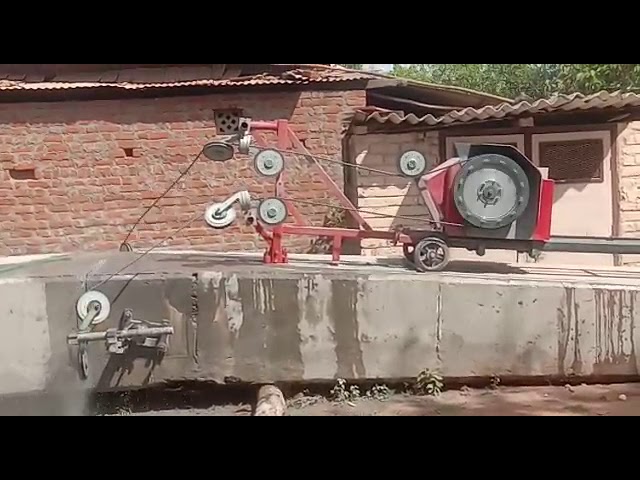 Wire Saw - Quarry Wire Saw Machine 20 HP, 40 HP, 60HP & 75 HP have been ...