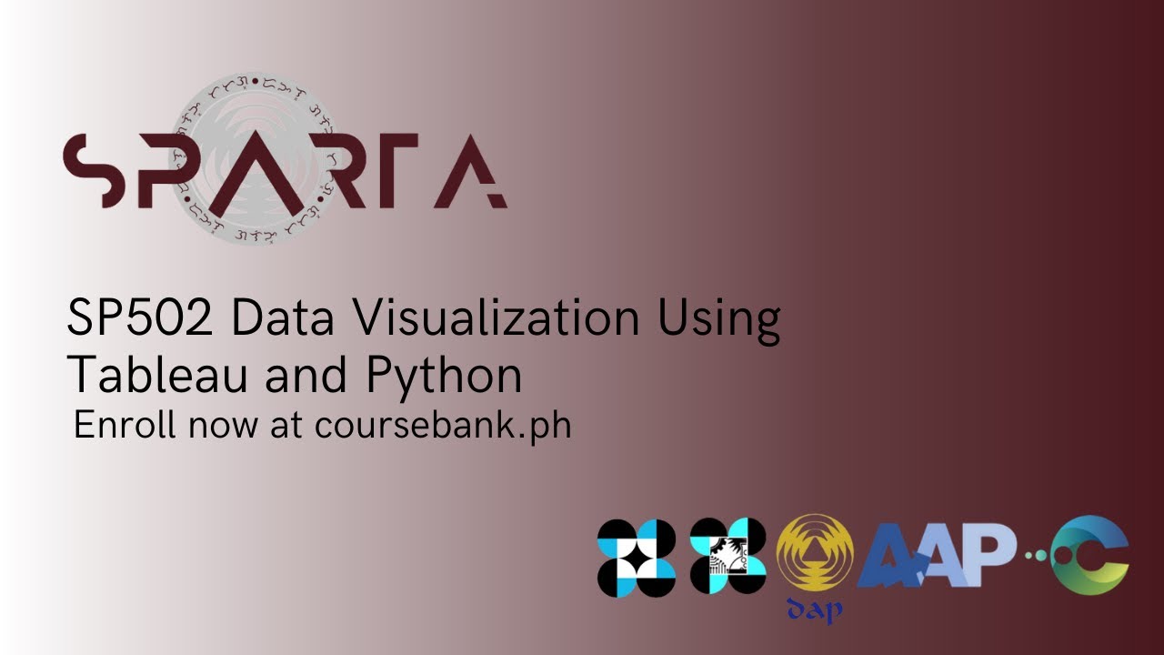 SP502: Data Visualization Using Tableau and Python