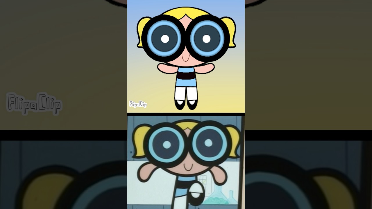 bubbles put your glasses on PPG animation meme REANIMATED #powerpuffgirls #ppg #memeanimation