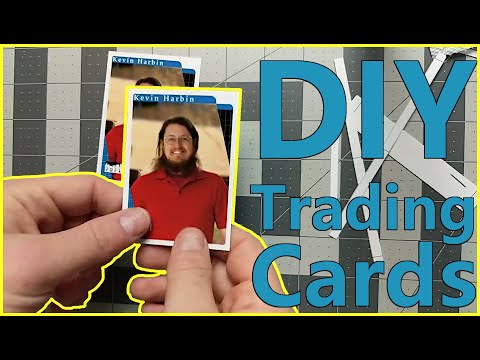DIY Trading Cards Video | Kevin Harbin, Geek
