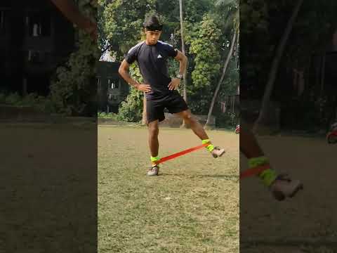 5 theraband exercise for Footballers 💯🔥 #sarthakbose #youtubeshorts #footballskills