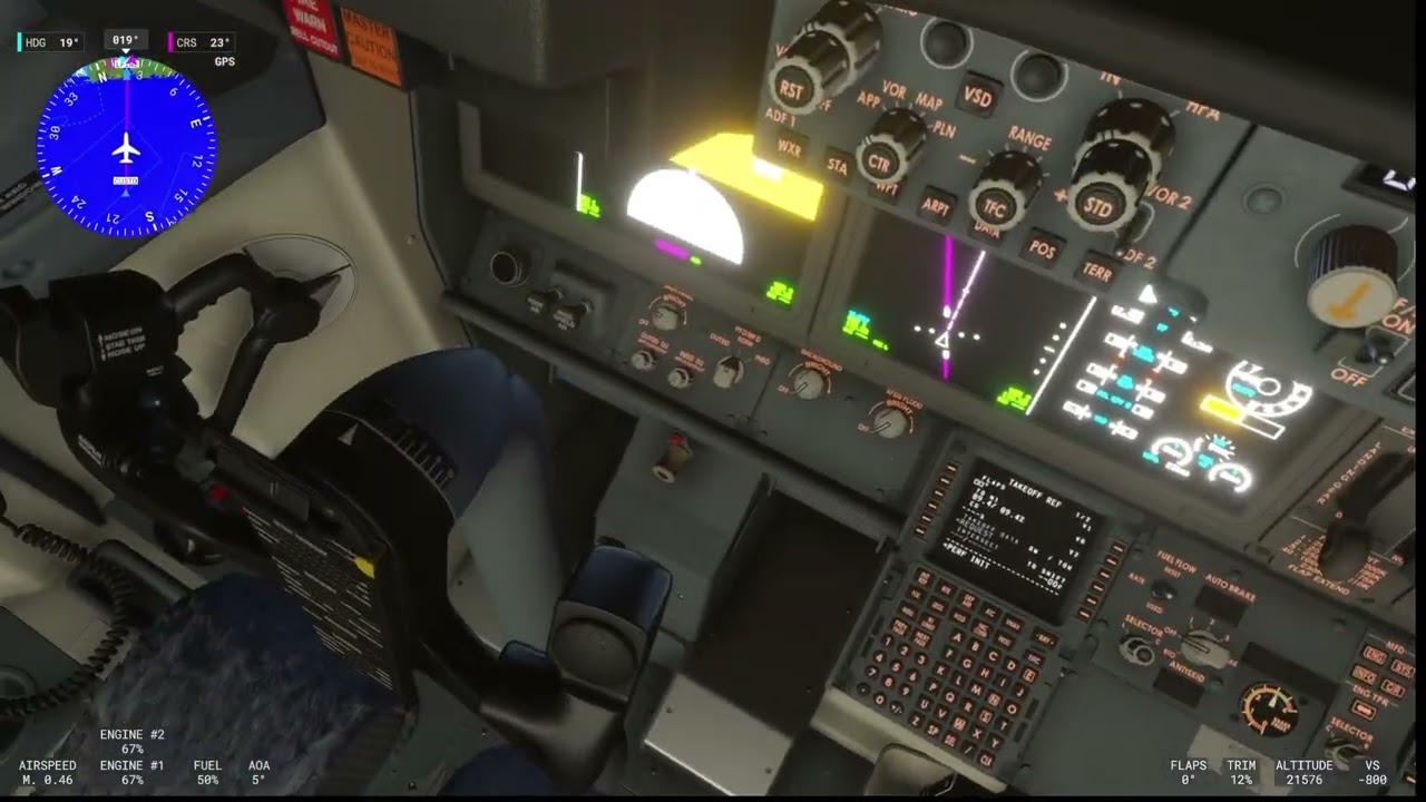 737 MAX MSFS2024 DISPLAY BRIGHTNESS