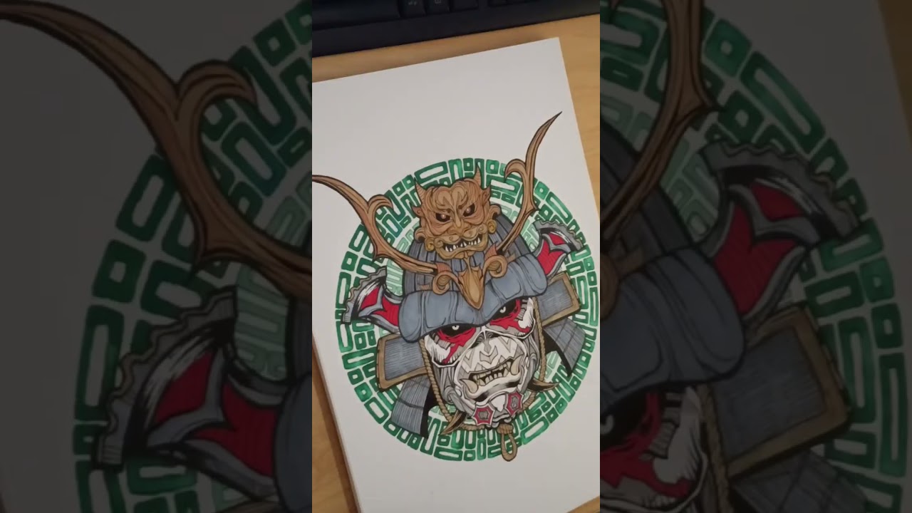Iron Maiden Senjutsu Fanart Speedpaint