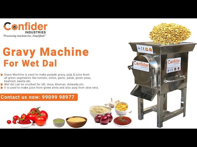 Gravy Machine - 3HP Gravy Machine Manufacturer from Ahmedabad