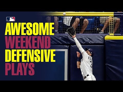Kevin Kiermaier making insane grabs! | Top Defensive Plays from the Weekend (5/24 to 5/26)